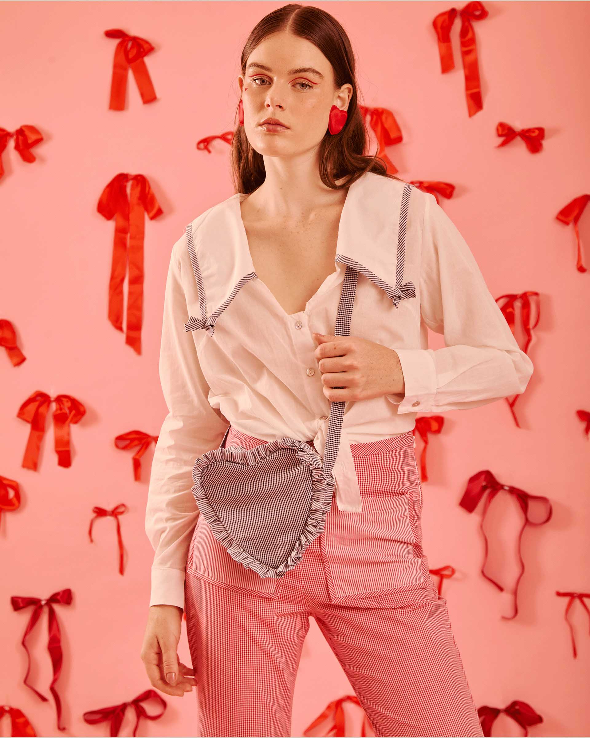 Camisa love lov off-white