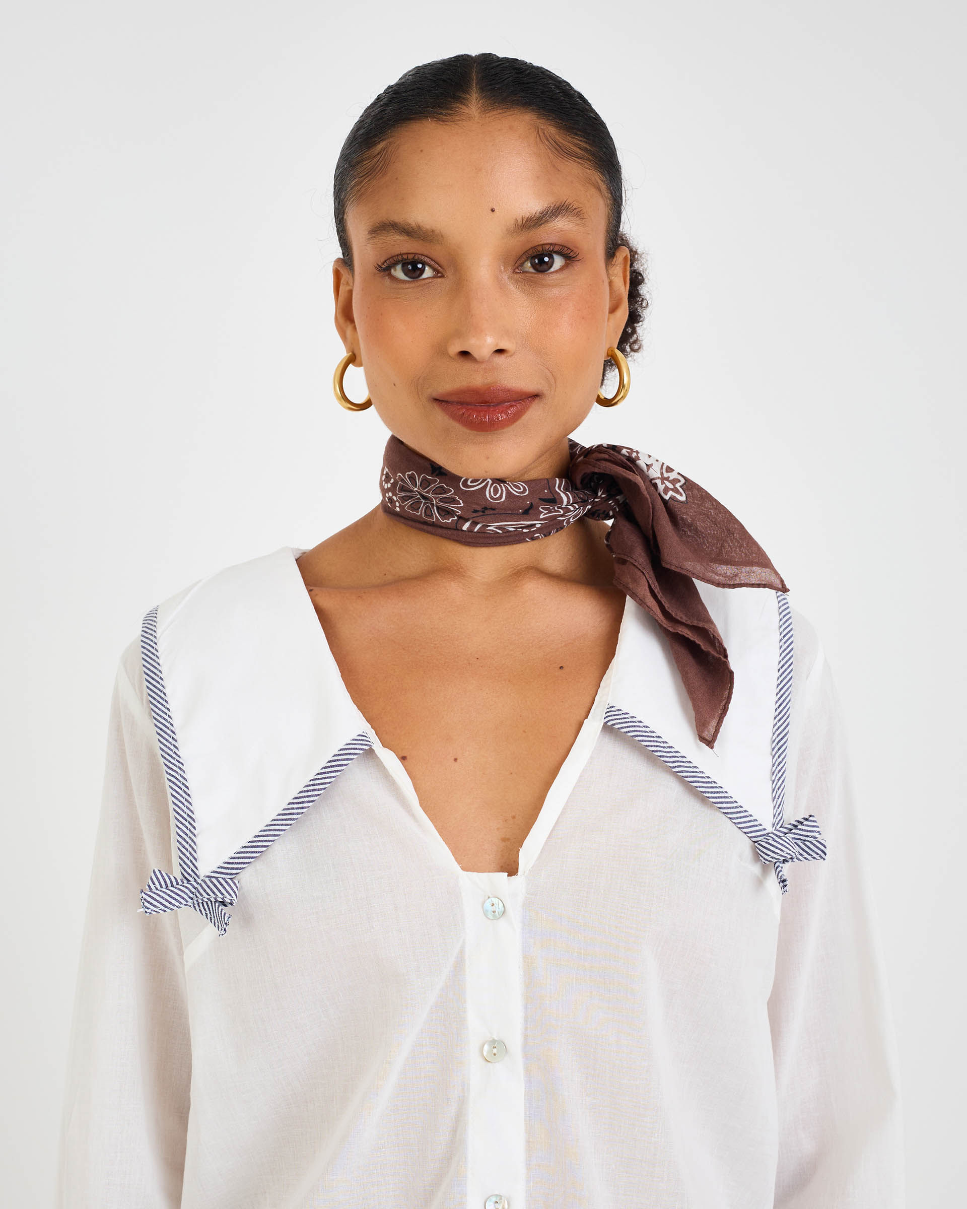 Camisa love lov off-white